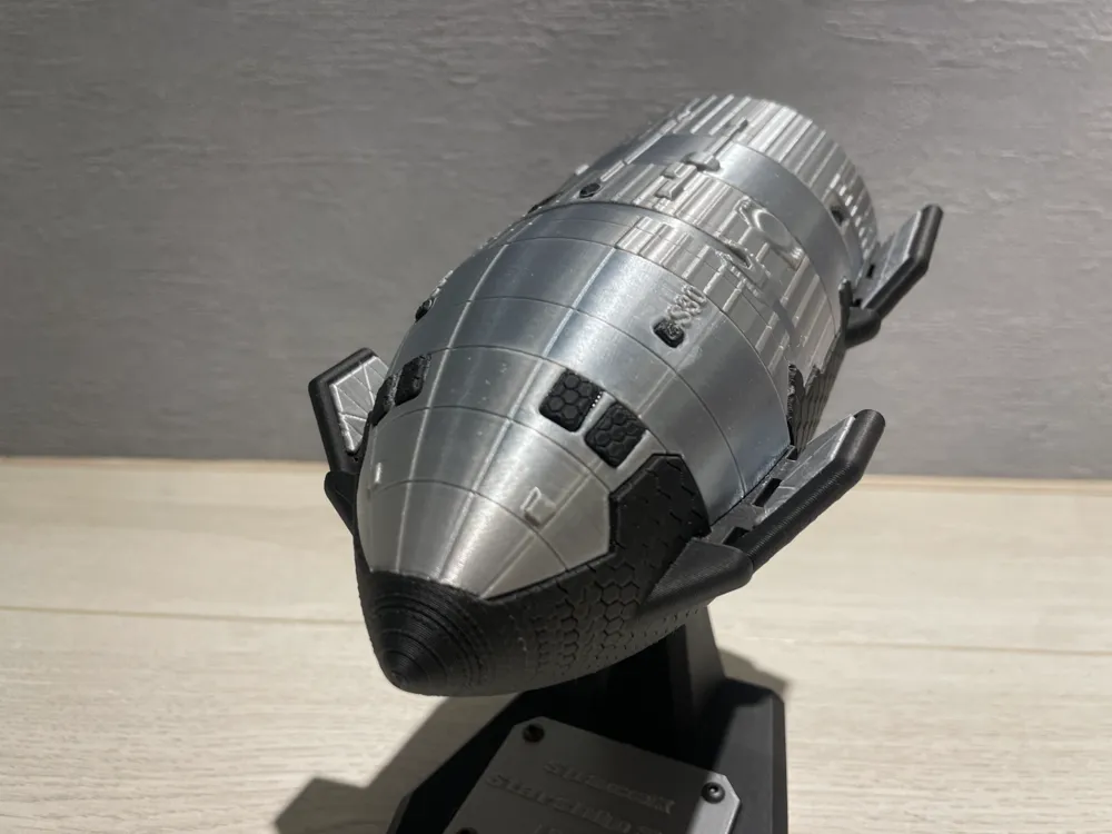 HAN SD movable Spacex Starship S30Toy+displaystand by HAN design ...