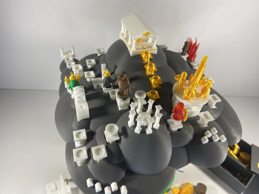 Olympic Oligarchy-board game - Free 3D Print Model - MakerWorld