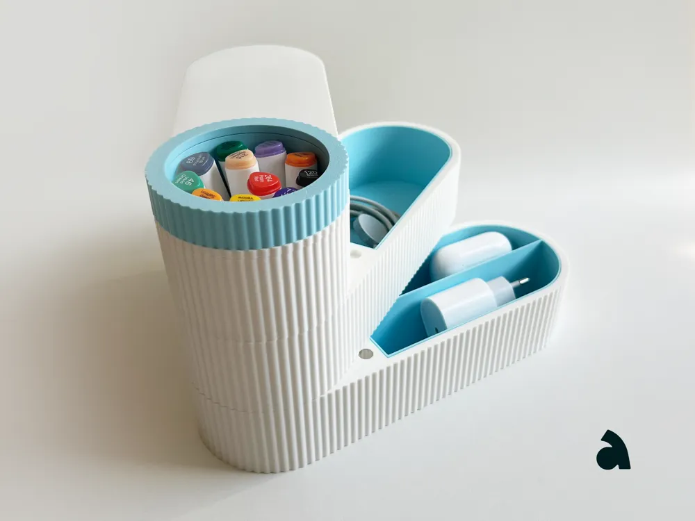 DeskMate Organizer - Free 3D Print Model - MakerWorld