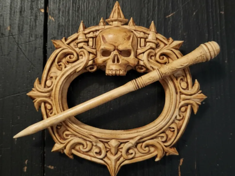 Gothic Bone Hair Clip - Free 3D Print Model - MakerWorld