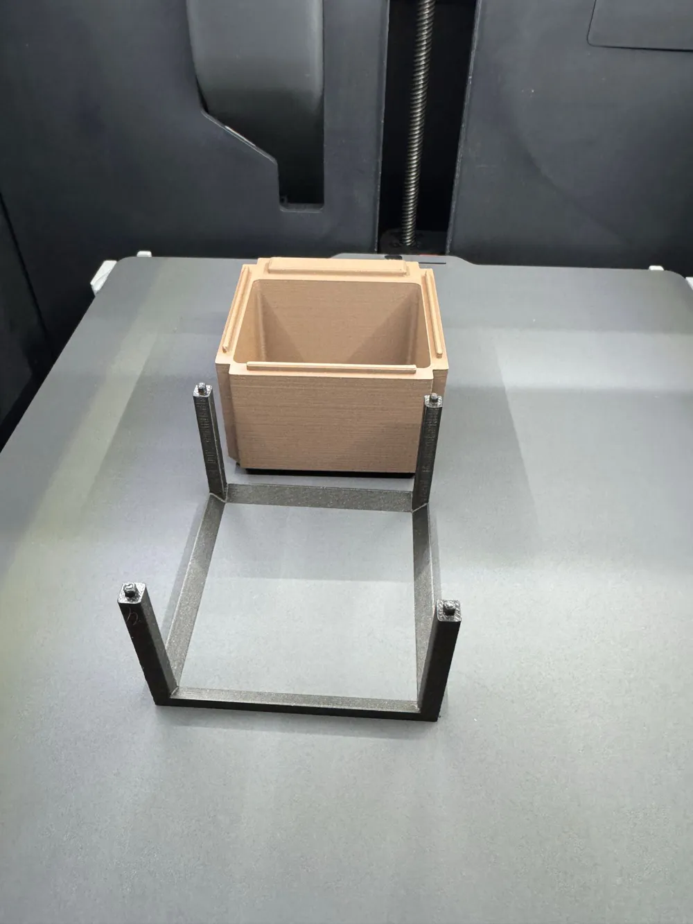 Modular Minecraft Chest - No AMS needed Remixed by Timbo McFly MakerWorld: Download Free 3D Models