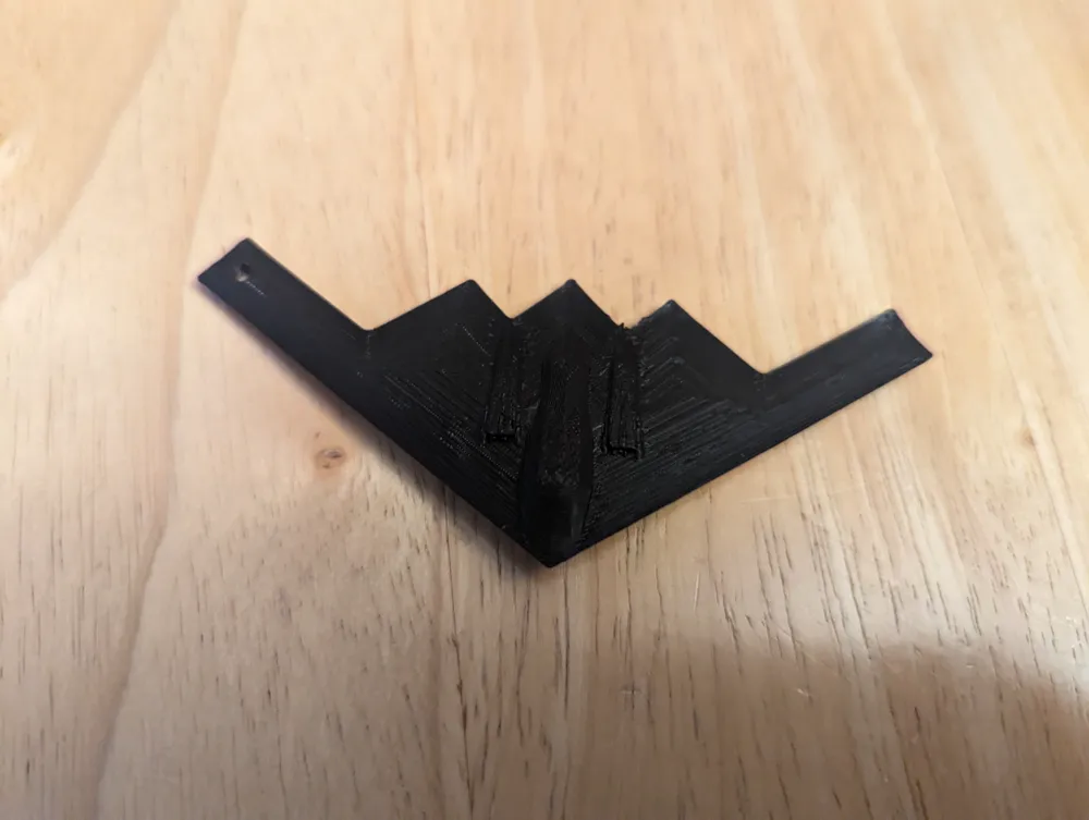 B2 Spirit Stealth Bomber Keychain by M of WI MakerWorld: Download Free ...
