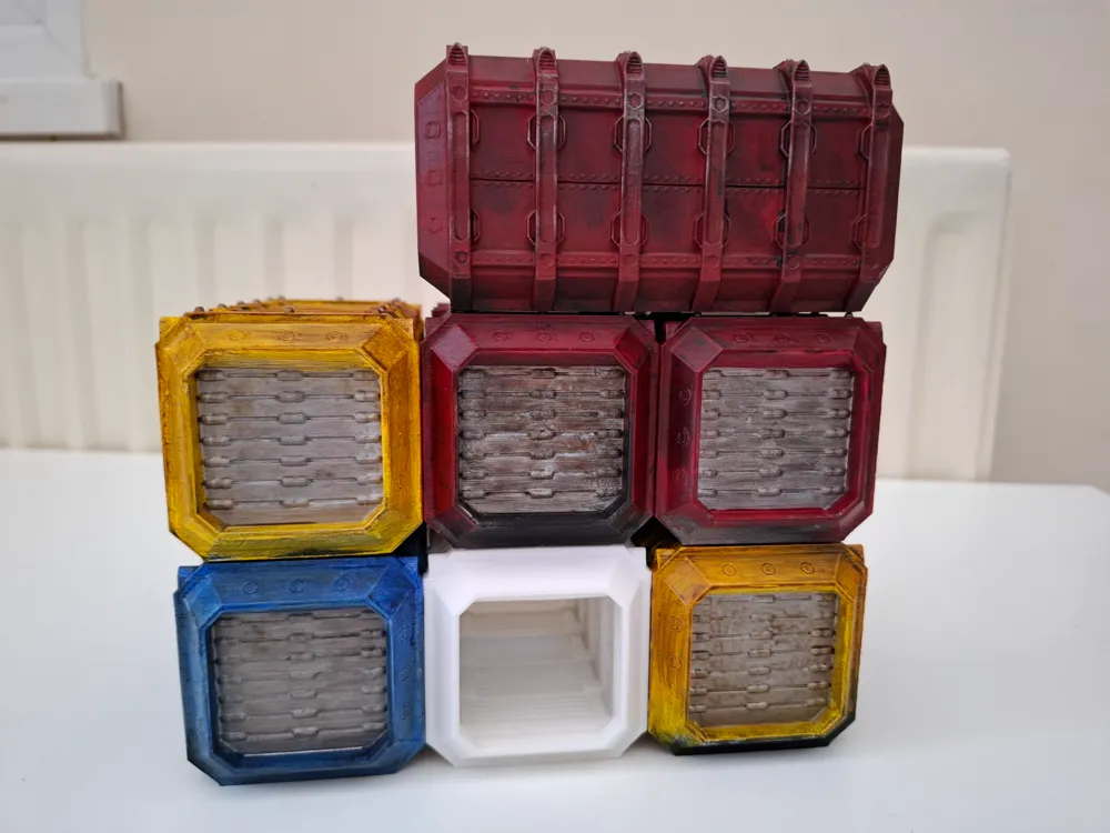 40k Shipping Container - Open - Free 3D Print Model - MakerWorld