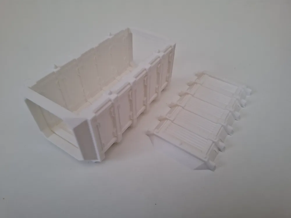 40k Shipping Container - Open - Free 3D Print Model - MakerWorld