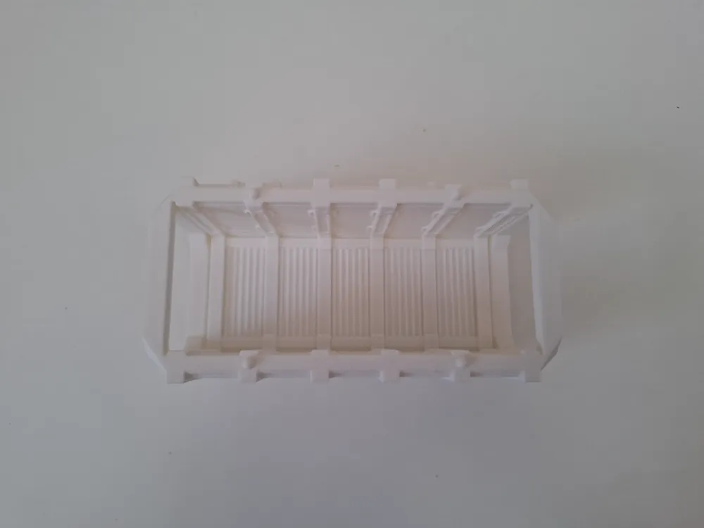 40k Shipping Container - Open - Free 3D Print Model - MakerWorld