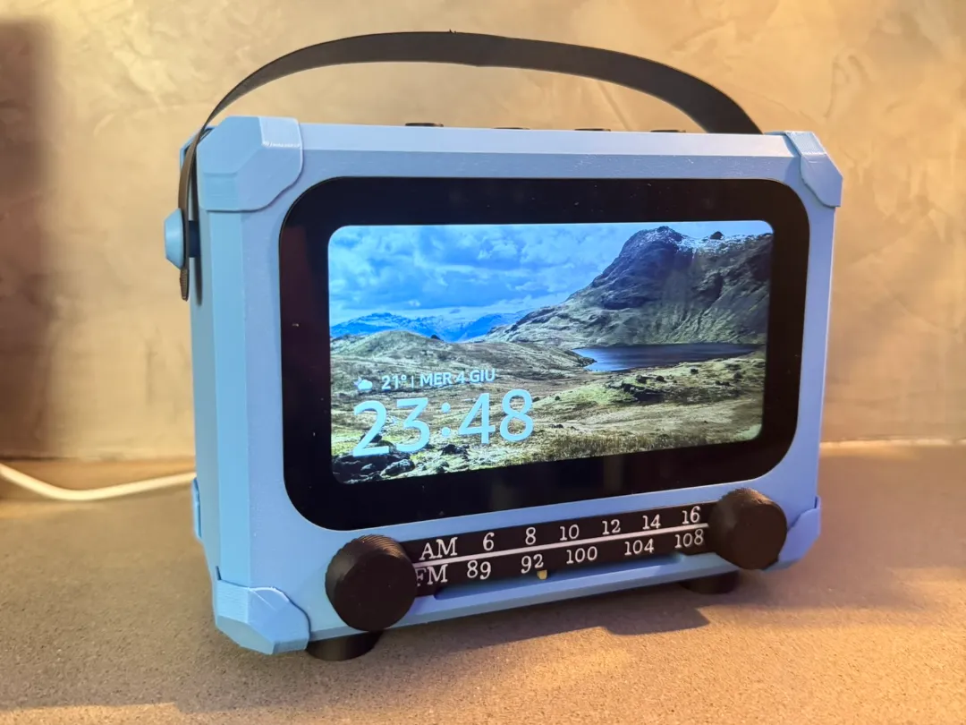Alexa Echo Show 5 cute radio conversion box kit by PolyLab MakerWorld ...