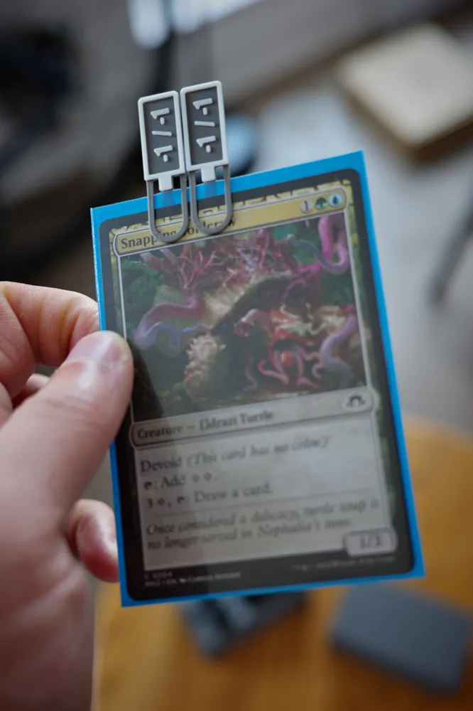MTG clip-on counters and box by Vivek MakerWorld: Download Free 3D Models