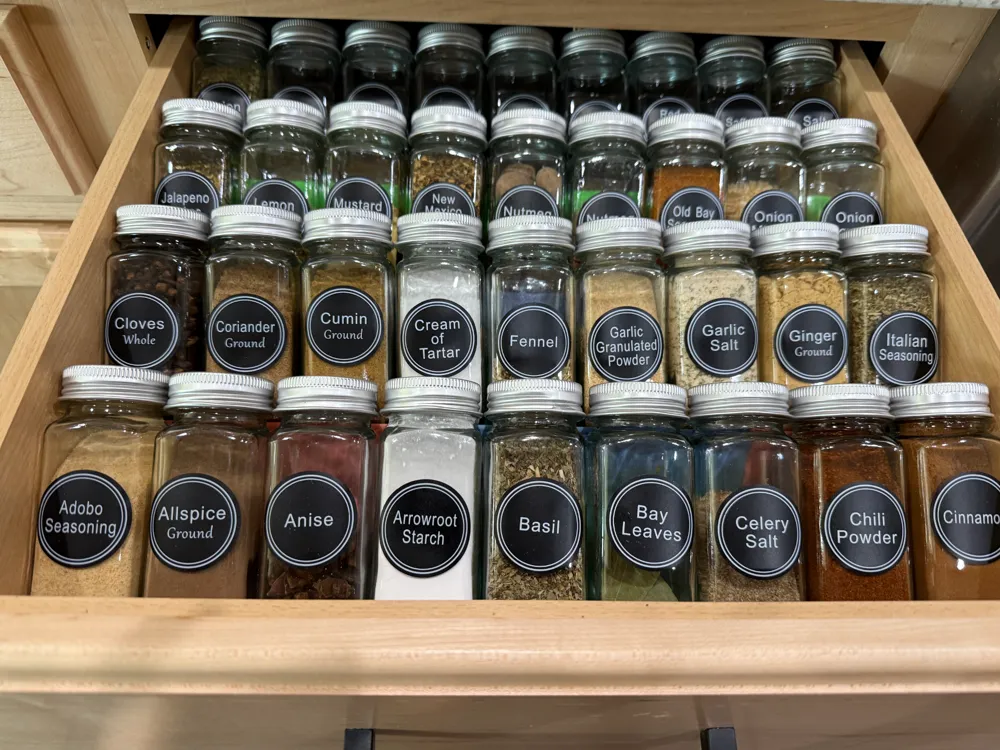 Gridfinity Spice Drawer by not your mom MakerWorld: Download Free 3D Models