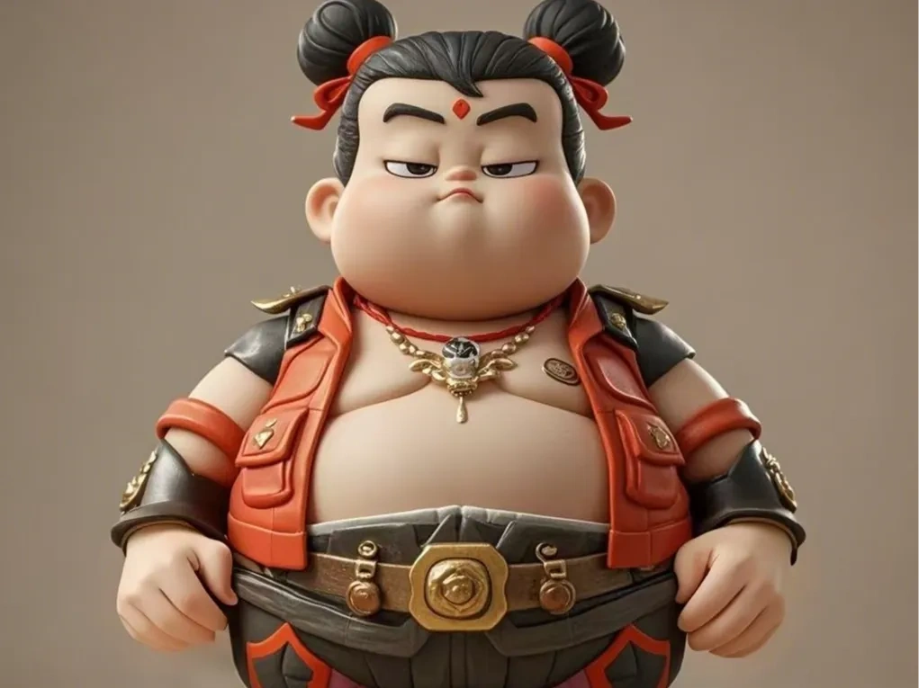 [Nezha AI Design Competition] A Prideful Little Nezha in Leather Jacket ...