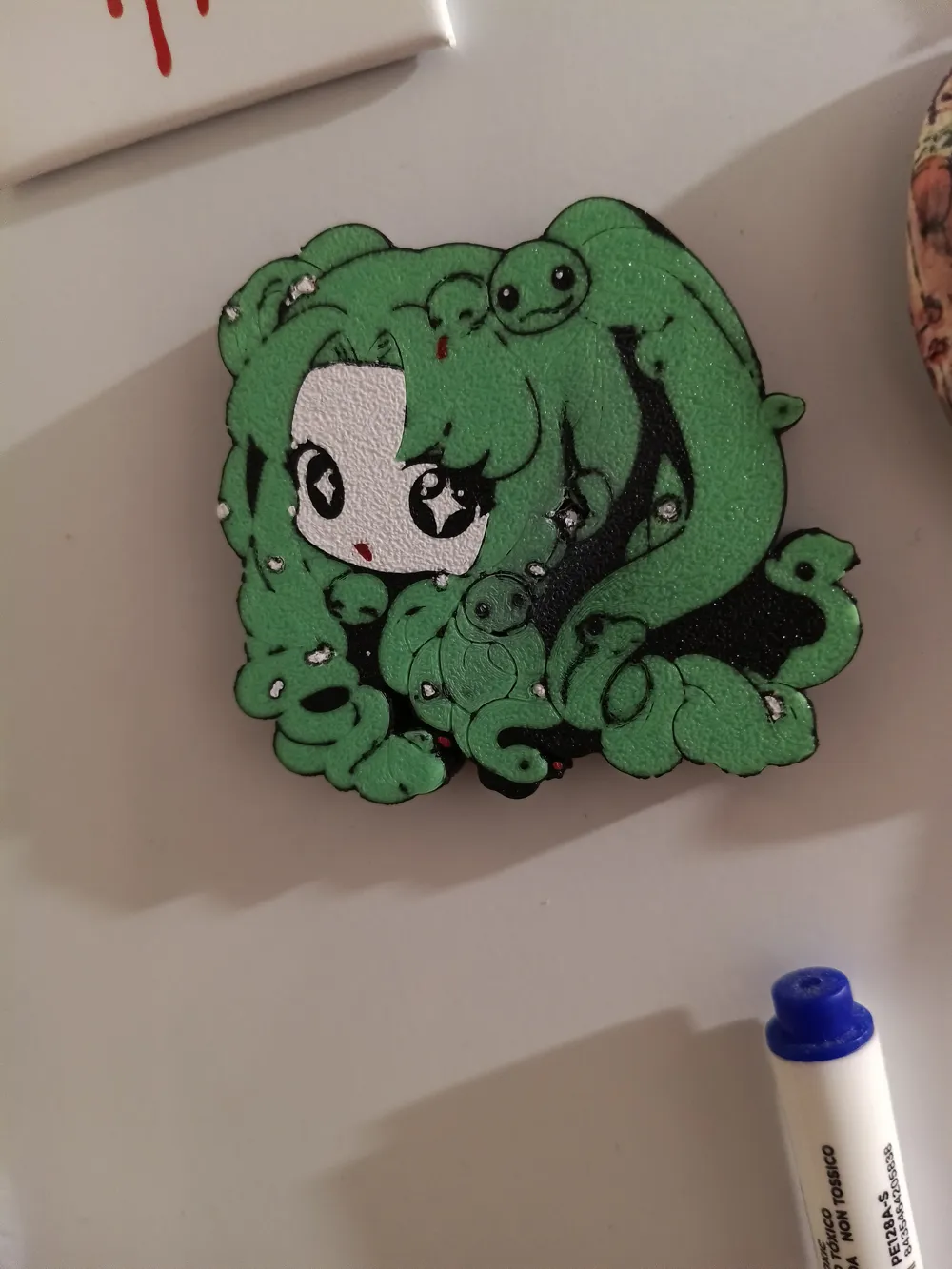 Medusa Magnet – A Tribute to Ancient Greece by Roffolo MakerWorld: Download Free 3D Models