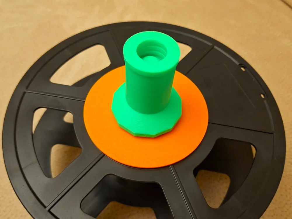 Spooler Centering Disc for Sunlu Spools by Officina23 - MakerWorld