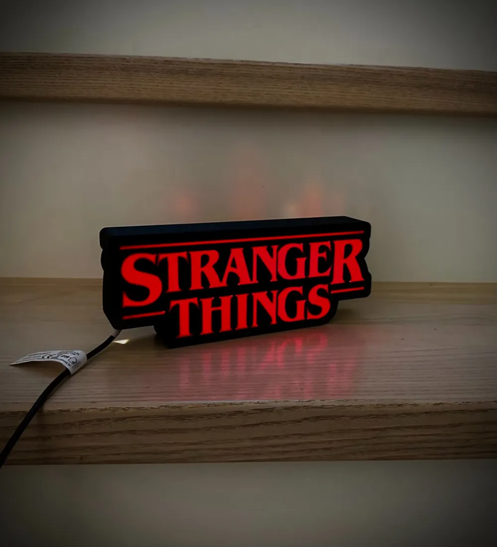 Stranger Things LED Light by lukas.duus MakerWorld: Download Free 3D Models