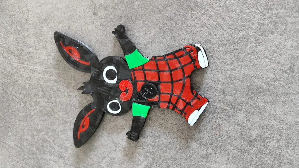 Bing magnet full body, AMS and negative version - Free 3D Print Model ...