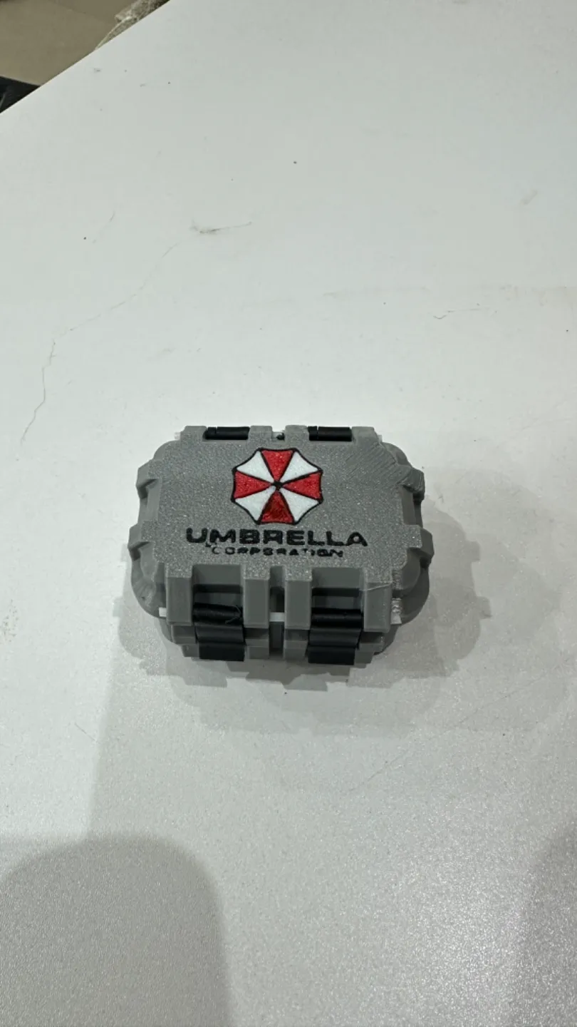 Tiny Rugged Box/Case Umbrella Corporation Remixed by Tala16 - MakerWorld