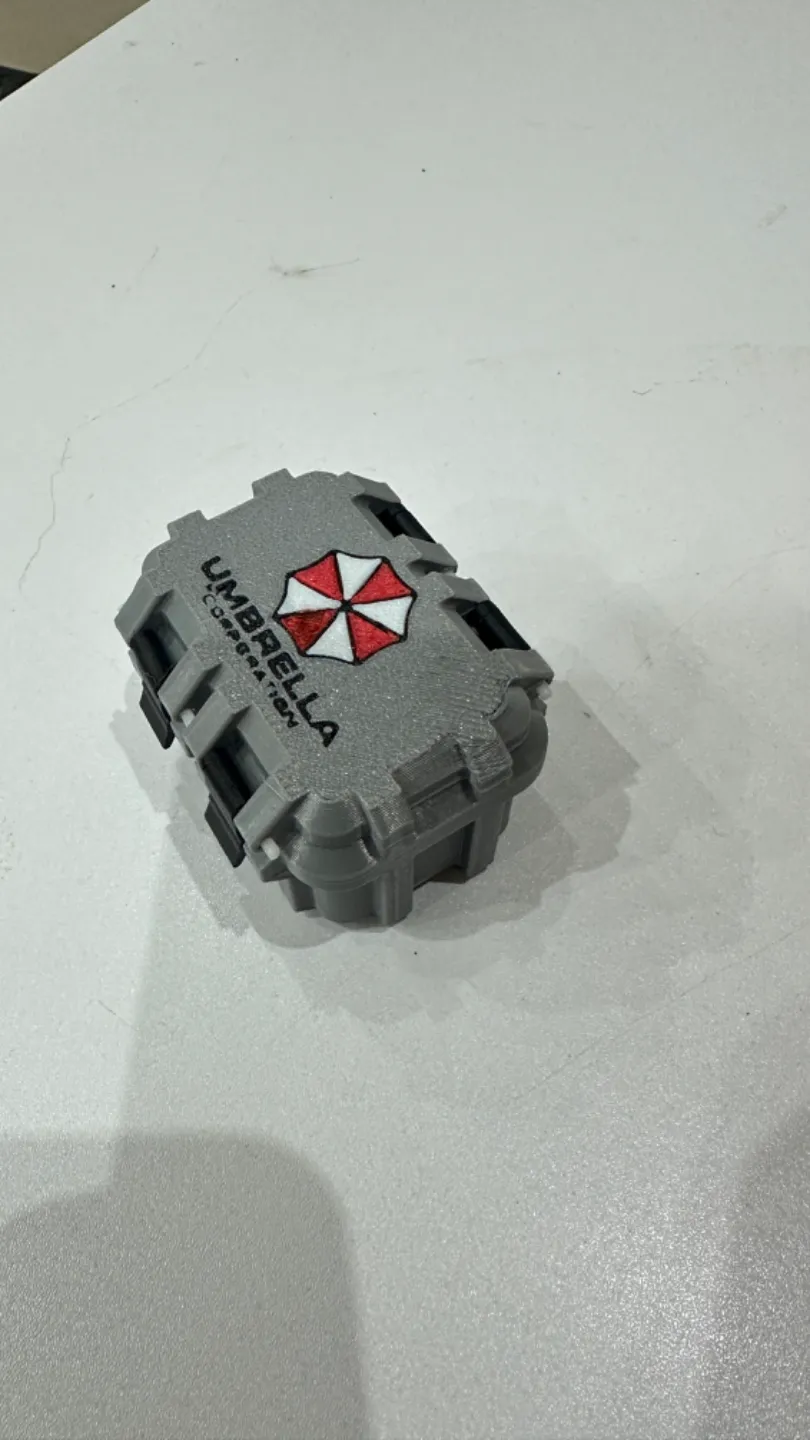 Tiny Rugged Box/Case Umbrella Corporation Remixed by Tala16MakerWorld ...