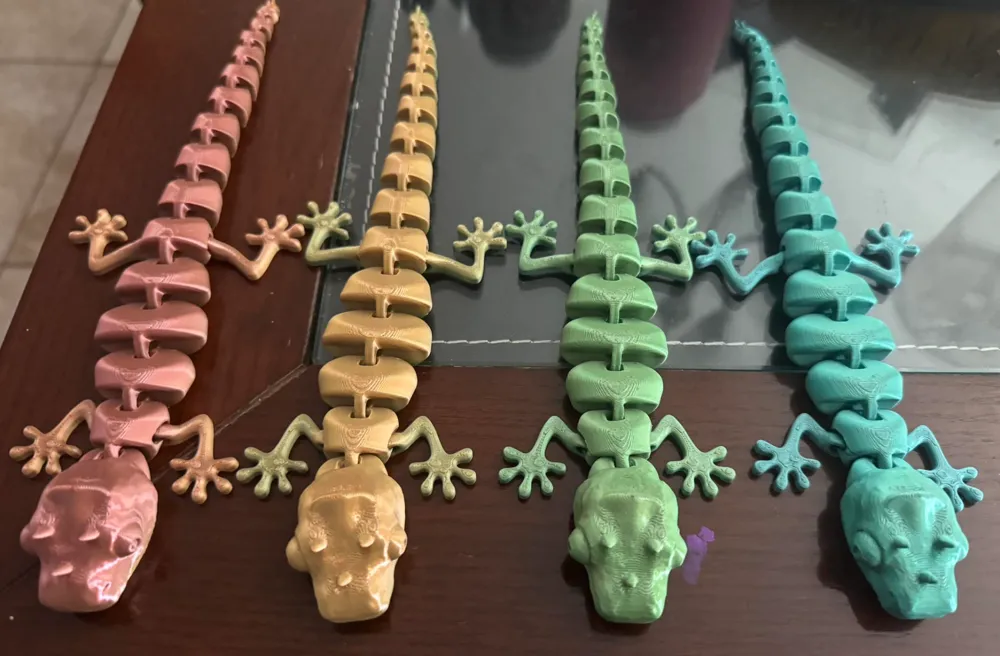 Articulated Lizard with added head-to-torso link Remixed by ...