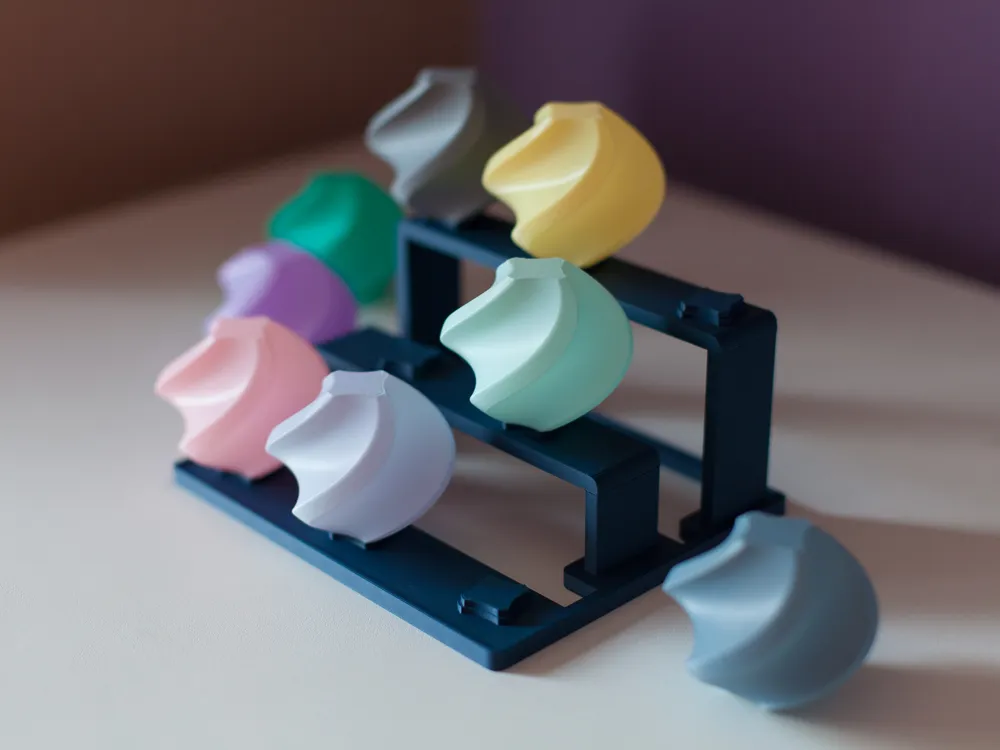 Bambu Lab Filament Display Model Stand by Jessica MakerWorld: Download ...