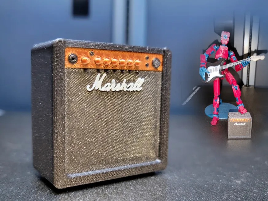 Mini Marshall Amp by angrysquirrel MakerWorld: Download Free 3D Models