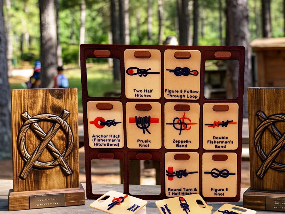 Learn the Ropes - 3D Knot Cards (24 Designs) - Free 3D Print Model ...