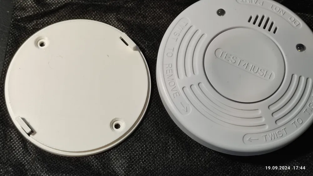Smoke Alarm base by jnorre - MakerWorld