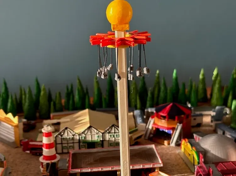 chain tower carousel - Free 3D Print Model - MakerWorld