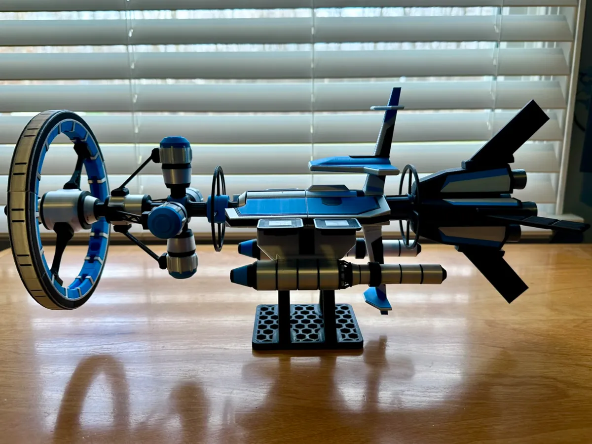 Exploration Frigate (Based off of No Mans Sky) - Free 3D Print Model - MakerWorld