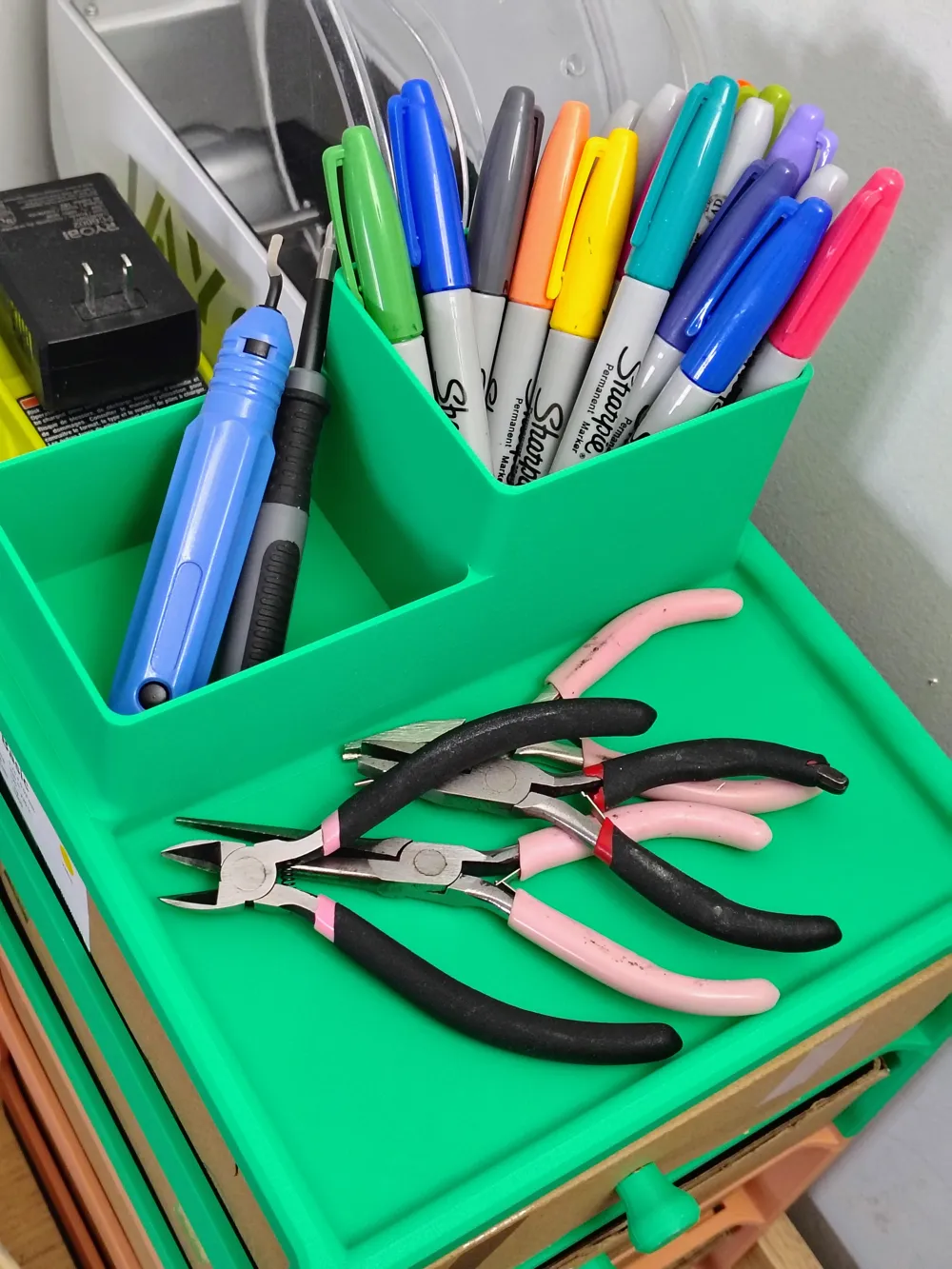 Stackable Bambu Lab refill box Organizer Drawer - Free 3D Print Model ...