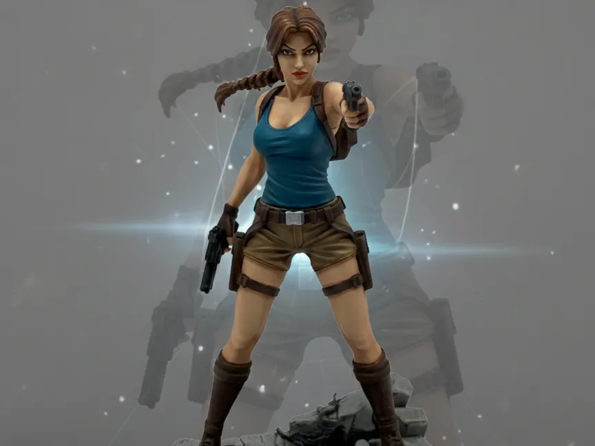 Lara Croft: 3D Printable Model Adventure by walczak71 MakerWorld ...