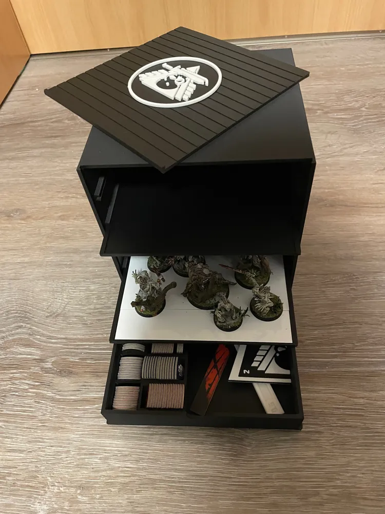 Kill Team Transport & Storage Box - Free 3D Print Model - MakerWorld