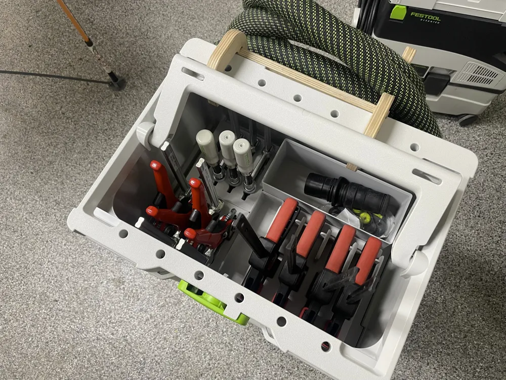 Gridfinity Bessey Festool Track Clamp Holder by Molly Maker - MakerWorld