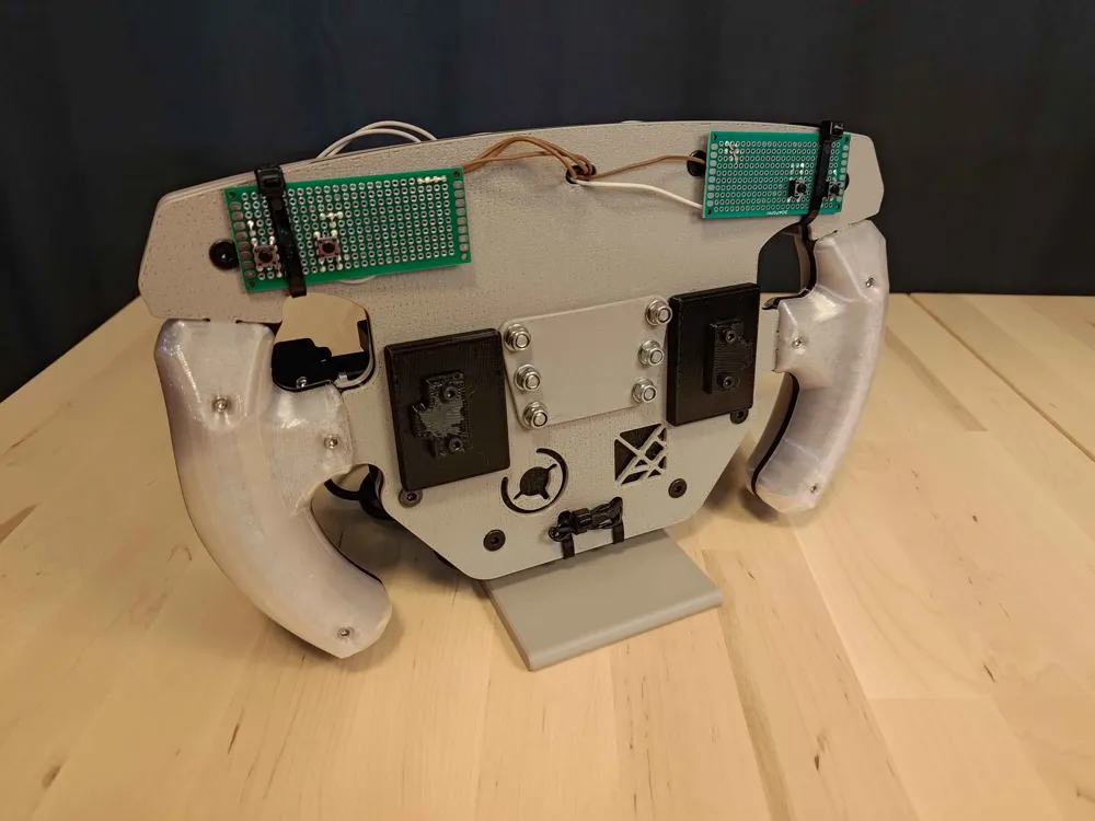 tangram monochrome/gradient Steering Wheel - Free 3D Print Model ...