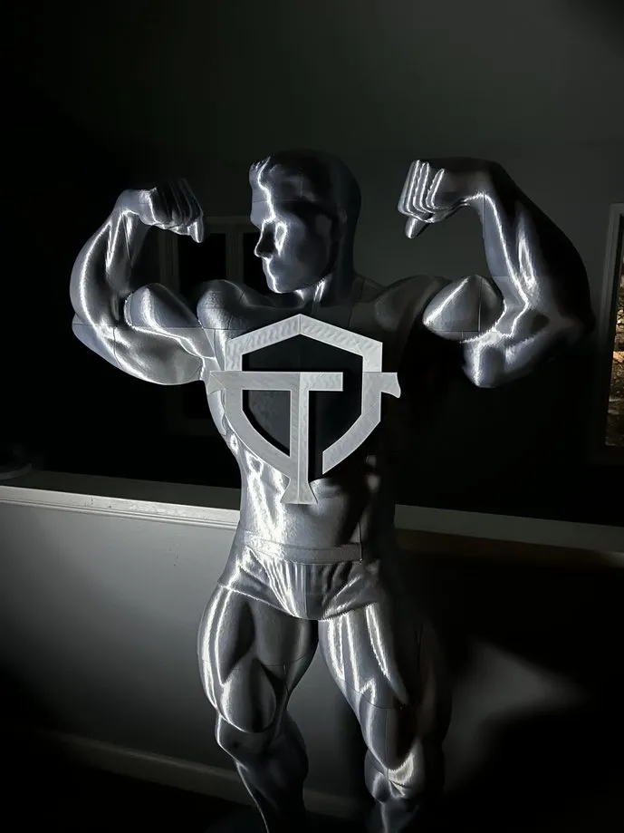 Lebensgroße Bodybuilder-Statue, Mehrteilig, Anpassbar – Kostenloses 3D ...