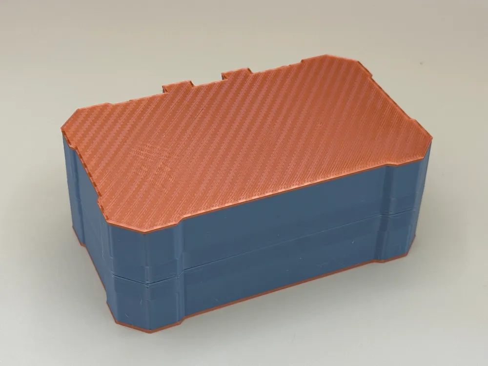"Print-in-Place" 3D-Printed Box with Lid by JAV-3D MakerWorld: Download ...