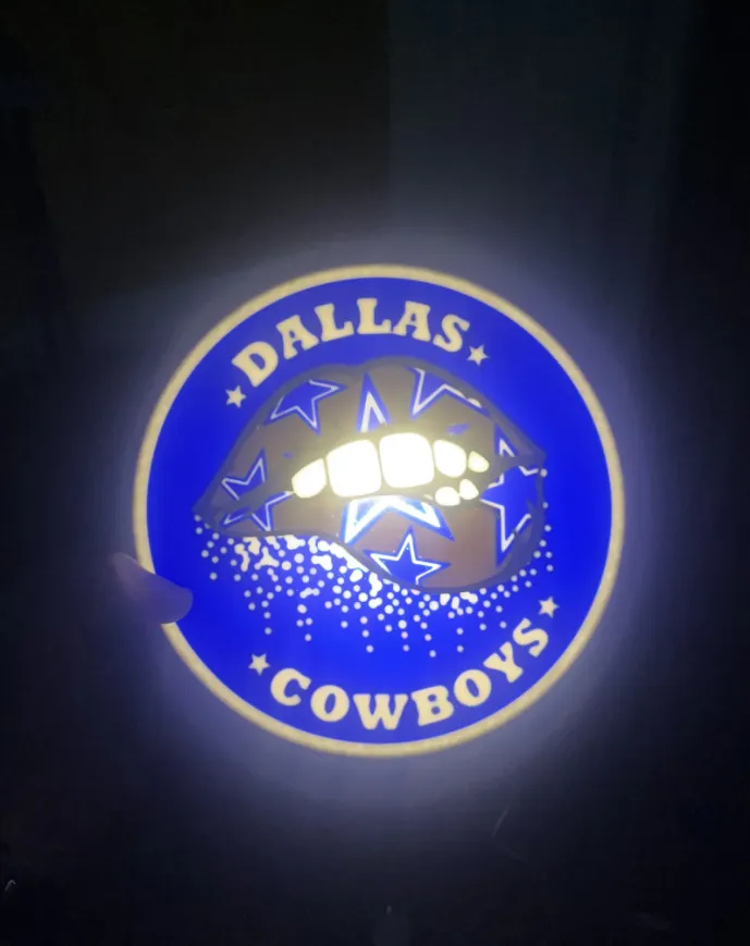 Dallas Cowboys Light Box (Lips) by marky3d - MakerWorld