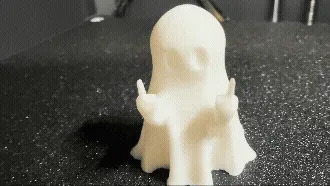 Halloween Middle Finger Ghost - Free 3D Print Model - MakerWorld