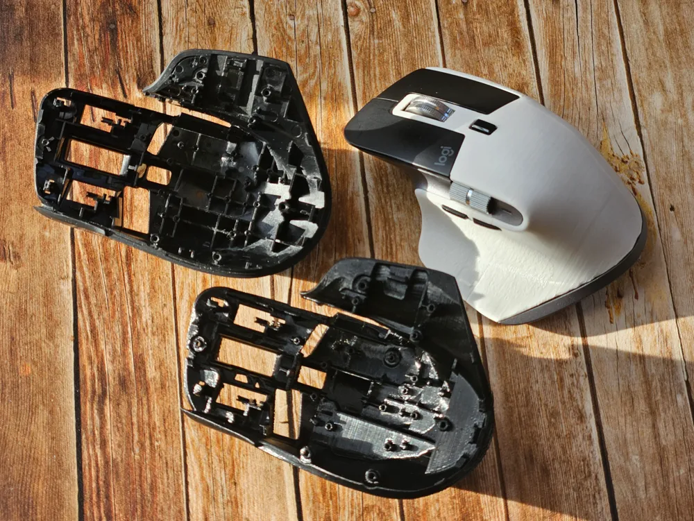 罗技MX Master 3和3S的替换外壳 来自 Ziemniaczenka MakerWorld：免费下载 3D 模型