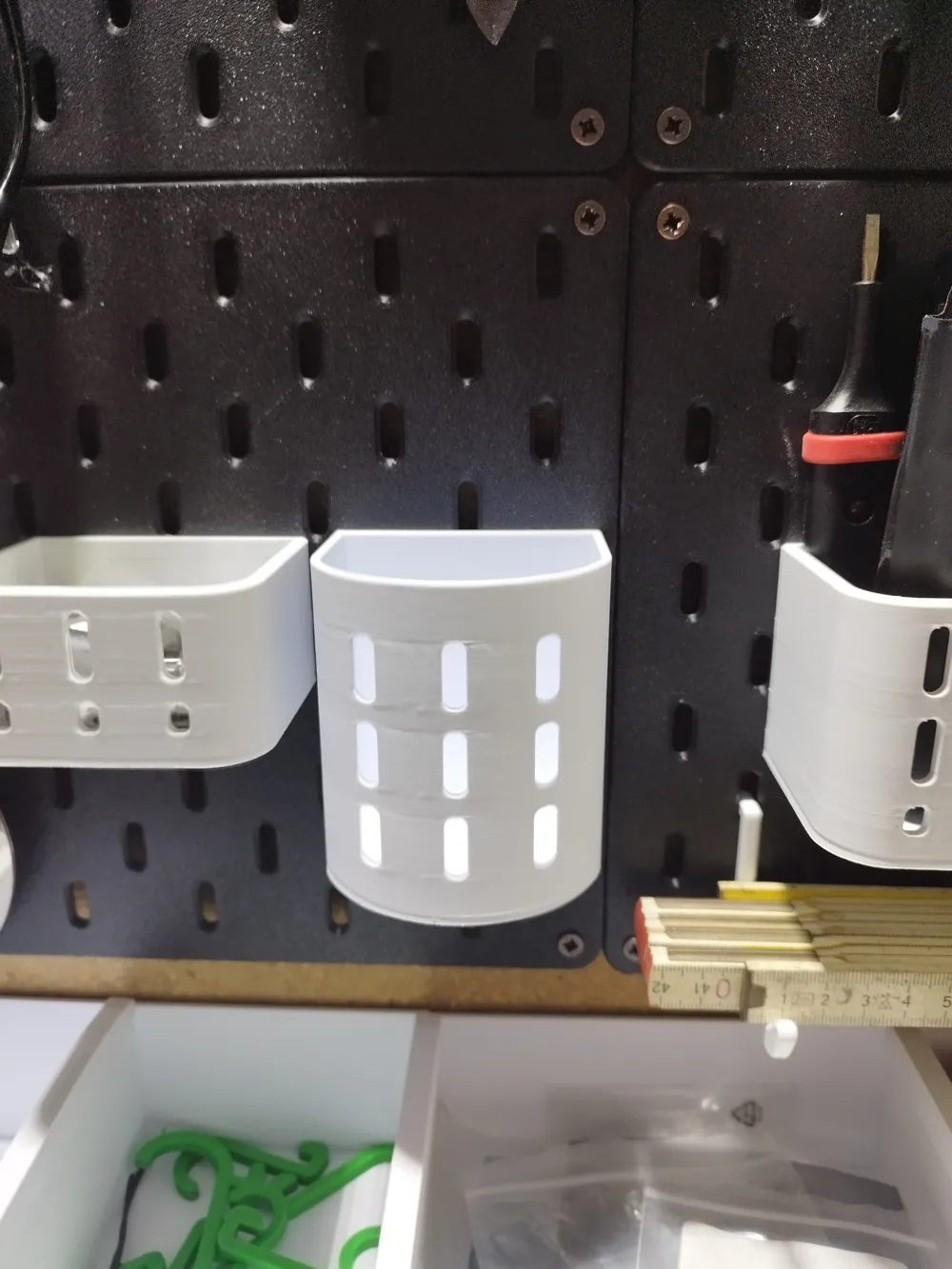 Minimalist Pen Holder for IKEA SKÅDIS - Free 3D Print Model - MakerWorld