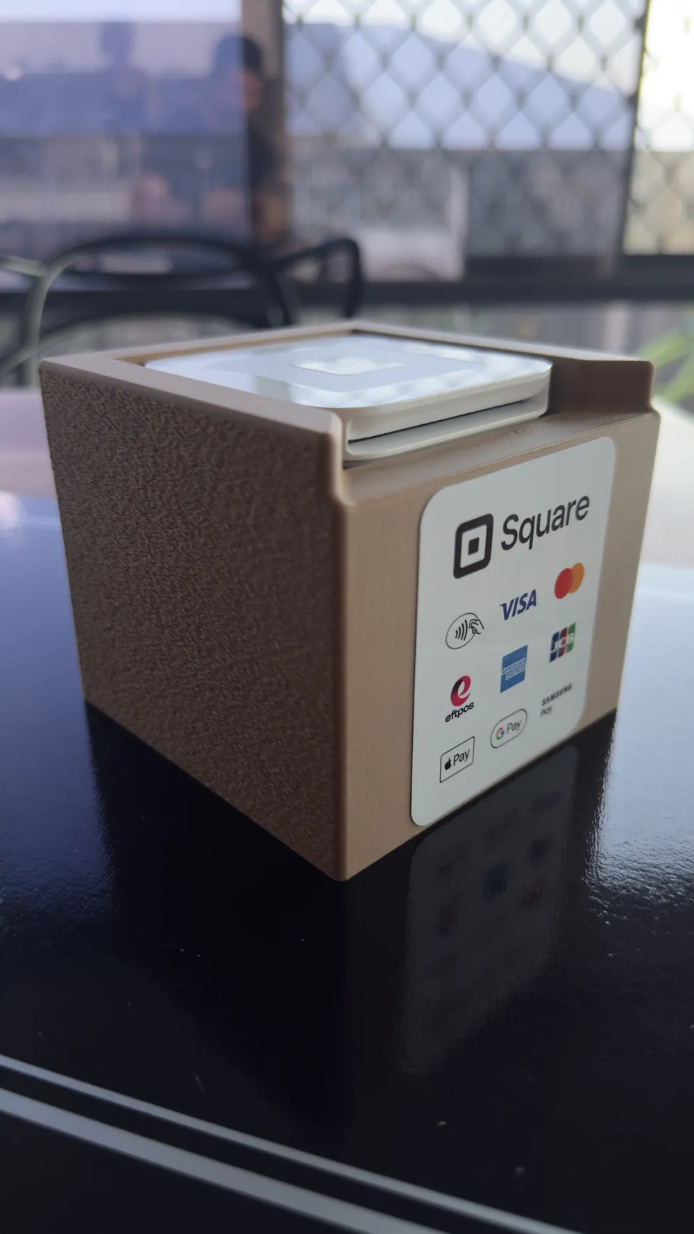Square Reader Holder by Print3DbyCase MakerWorld: Download Free 3D Models