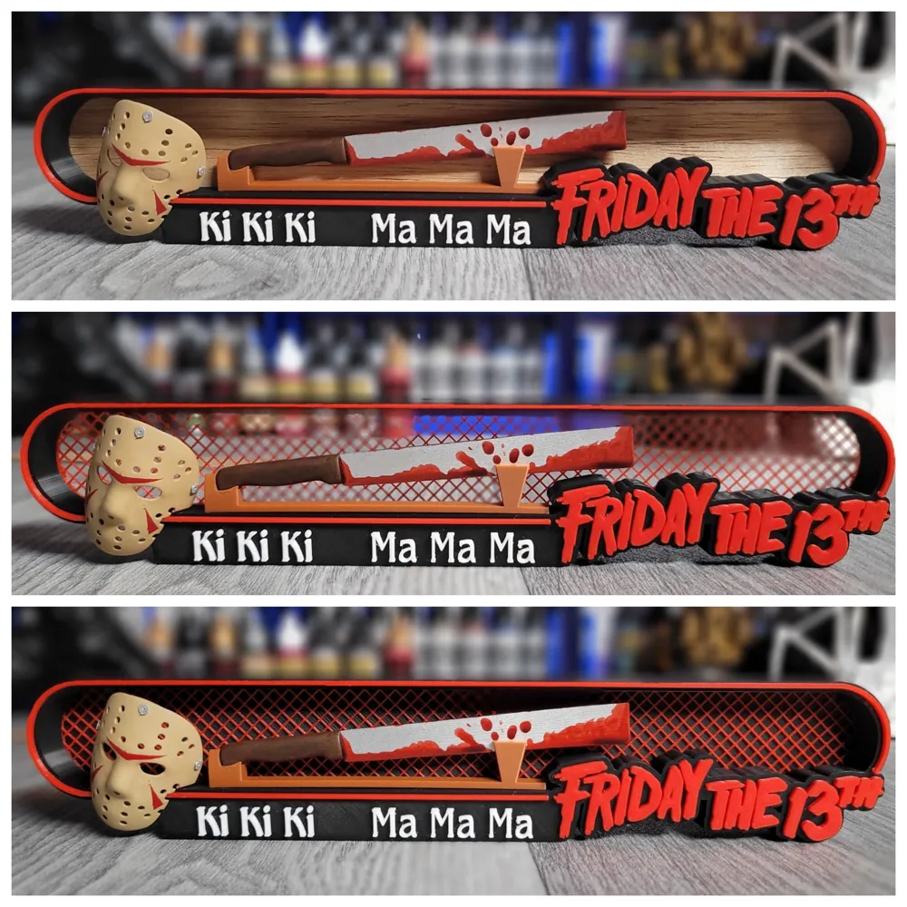 Freitag der 13. Filmschild. – Kostenloses 3D-Druckmodell – MakerWorld