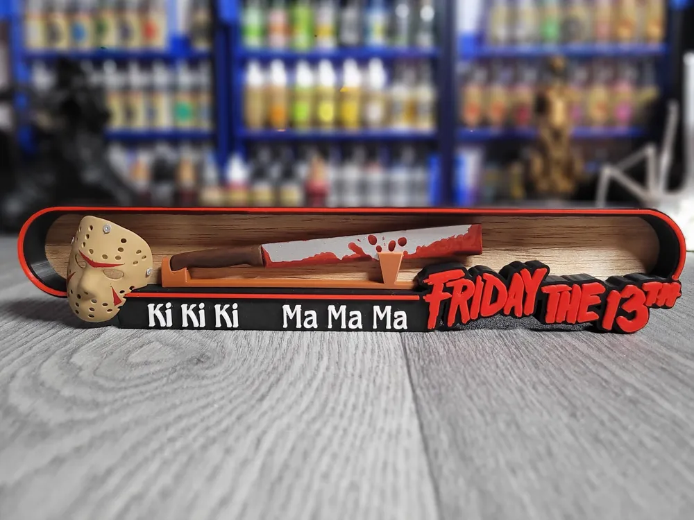 Freitag der 13. Filmschild. – Kostenloses 3D-Druckmodell – MakerWorld