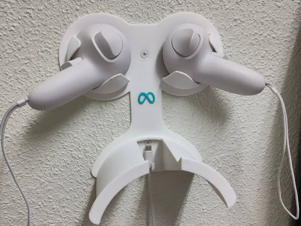 Meta Quest 3 wall mount - Free 3D Print Model - MakerWorld