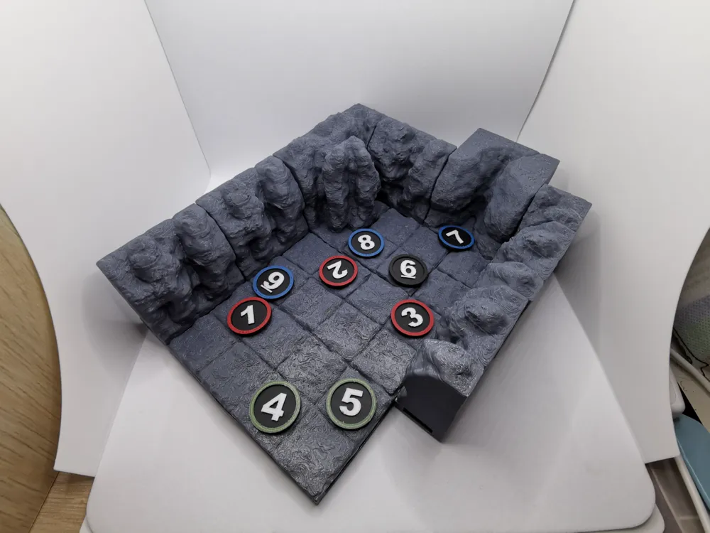 Enemy Token D&D - Numbered Token Set Remixed by DungeonsAndScenery ...