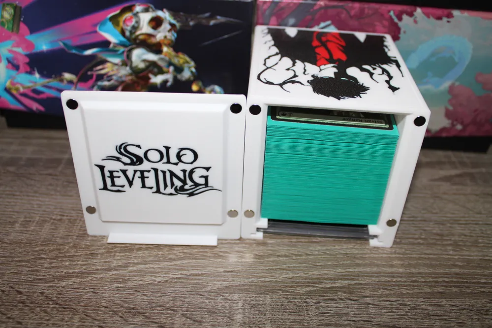 MTG EDH Commander Showcase Deck Box: Solo Leveling by Westly MakerWorld ...