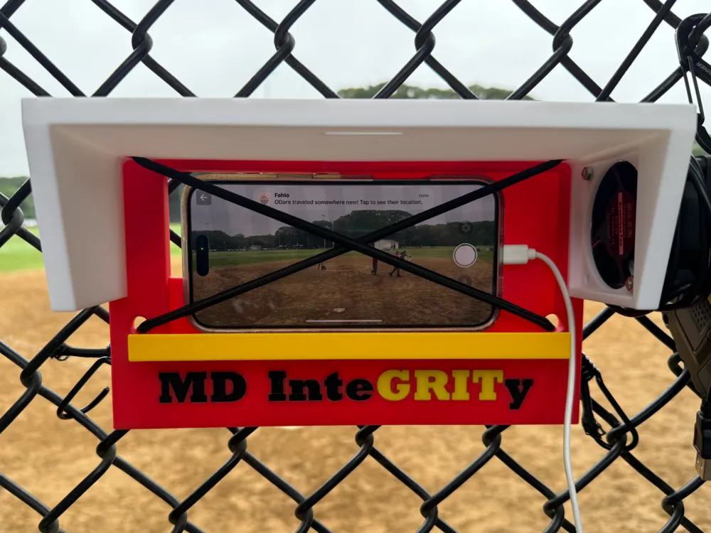 DreamStream Fence Mount Streaming by firemedic1563 MakerWorld: Download ...