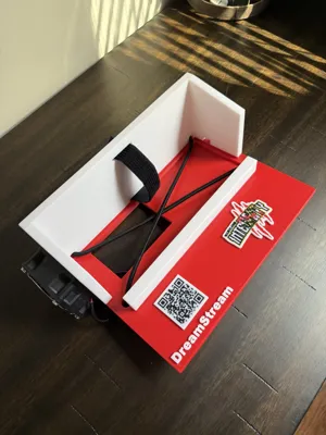 DreamStream Fence Mount Streaming - Free 3D Print Model - MakerWorld