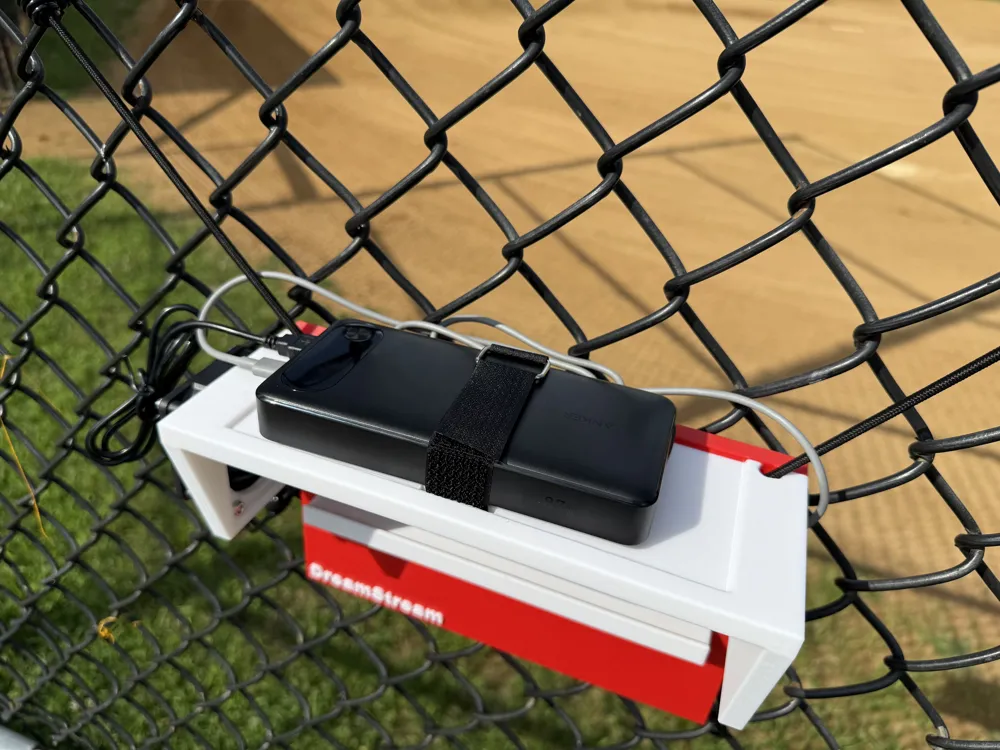 DreamStream Fence Mount Streaming - Free 3D Print Model - MakerWorld