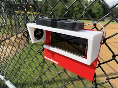 DreamStream Fence Mount Streaming - Free 3D Print Model - MakerWorld