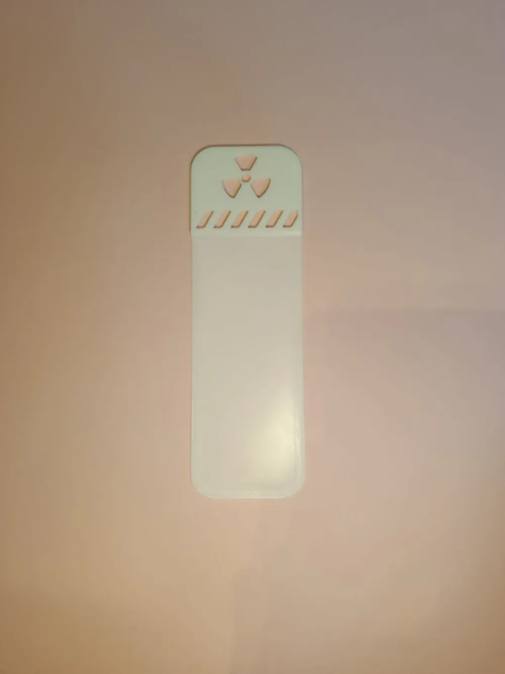 Bookmark - Radioactive - Free 3D Print Model - MakerWorld