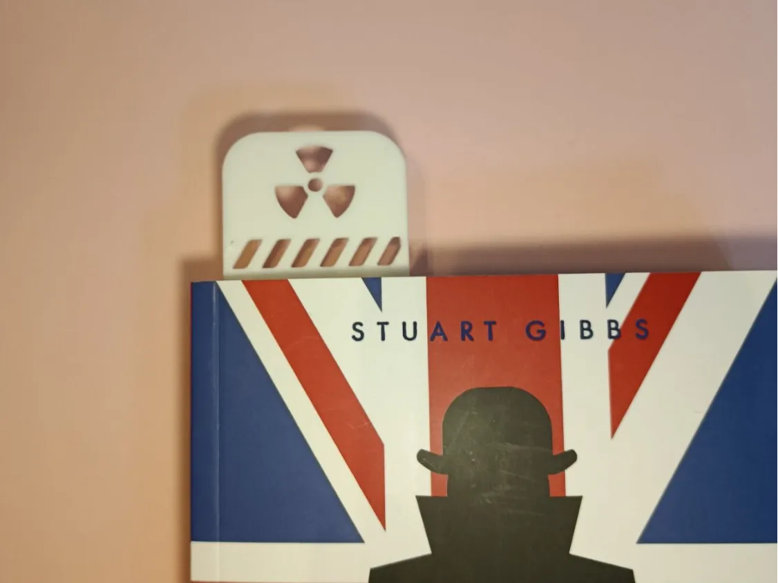 Bookmark - Radioactive - Free 3D Print Model - MakerWorld