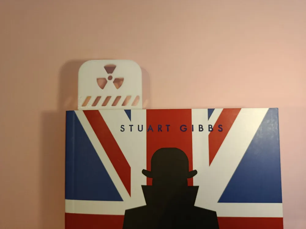 Bookmark - Radioactive - Free 3D Print Model - MakerWorld